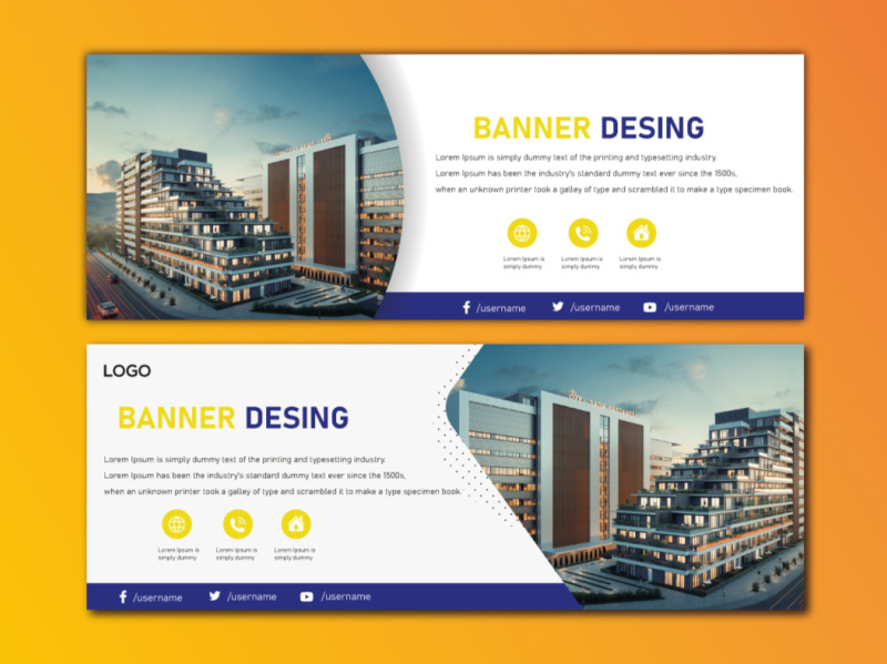 BASIC BANNER DESIGN by Reyz on Dribbble