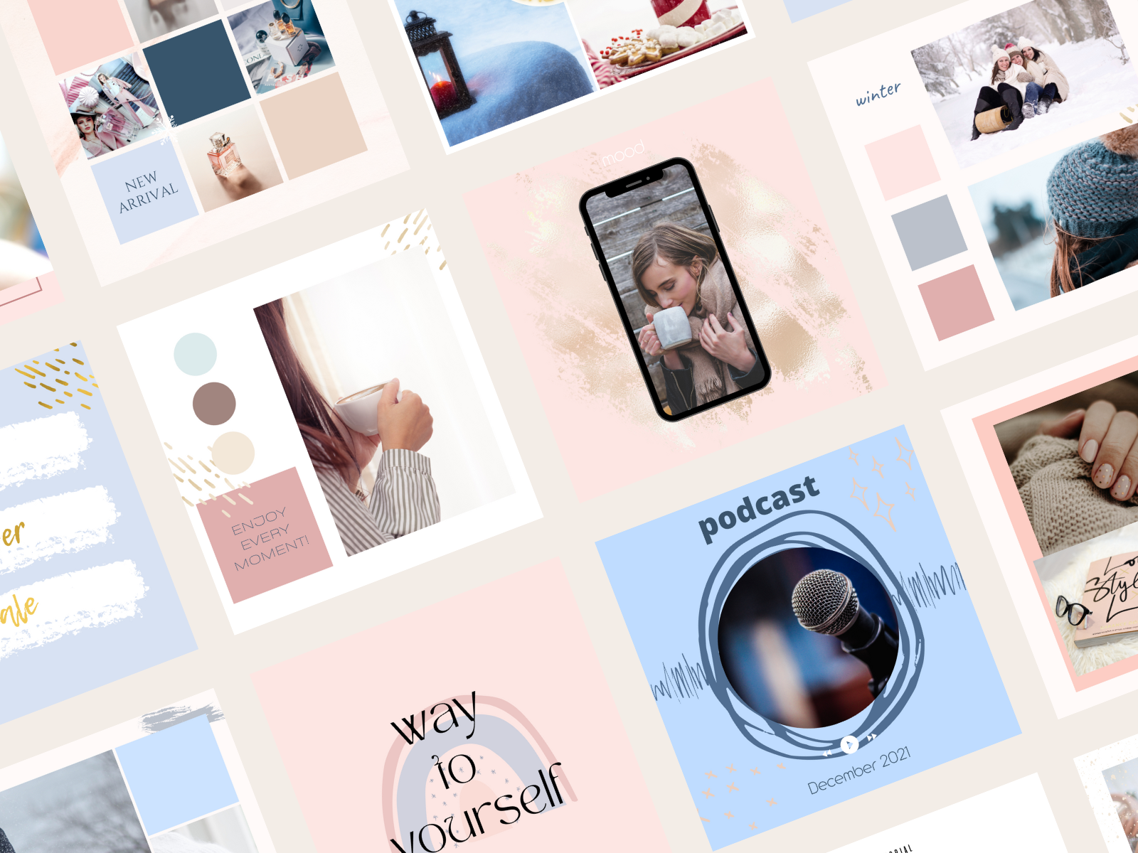 Template Canva by Oxana Stoyantseva on Dribbble