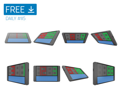 Scoreboard - Daily Free Mockup #115 by Qaleb Studio on Dribbble