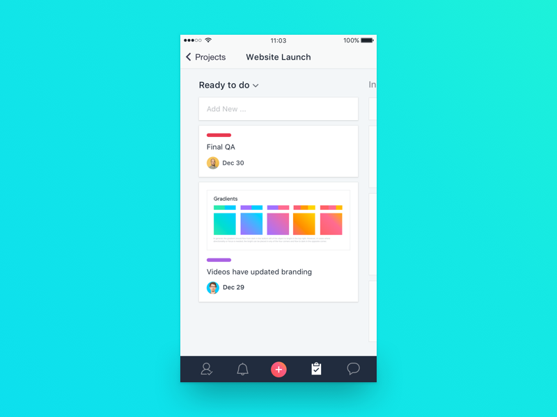 Ios Boards By Paul Velleux For Asana On Dribbble