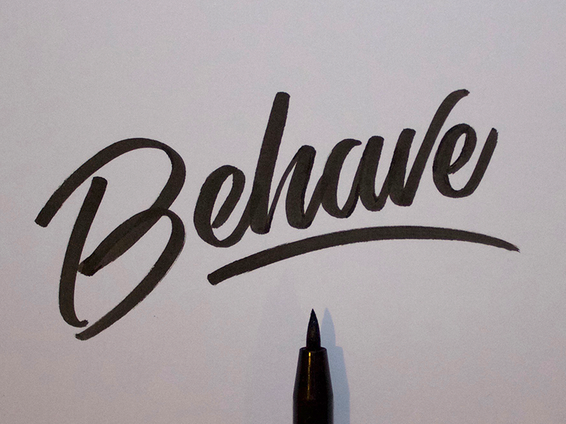 Behave by Anton Glud on Dribbble