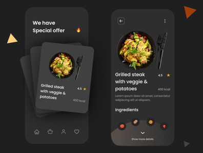 Food Tech by Urvesh Kavar on Dribbble
