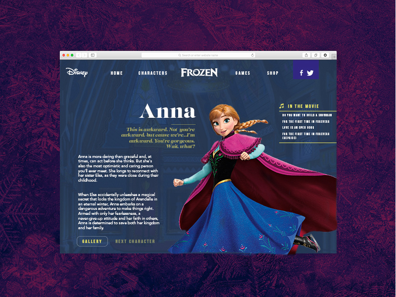 Frozen by F.Danilo Di Leva on Dribbble