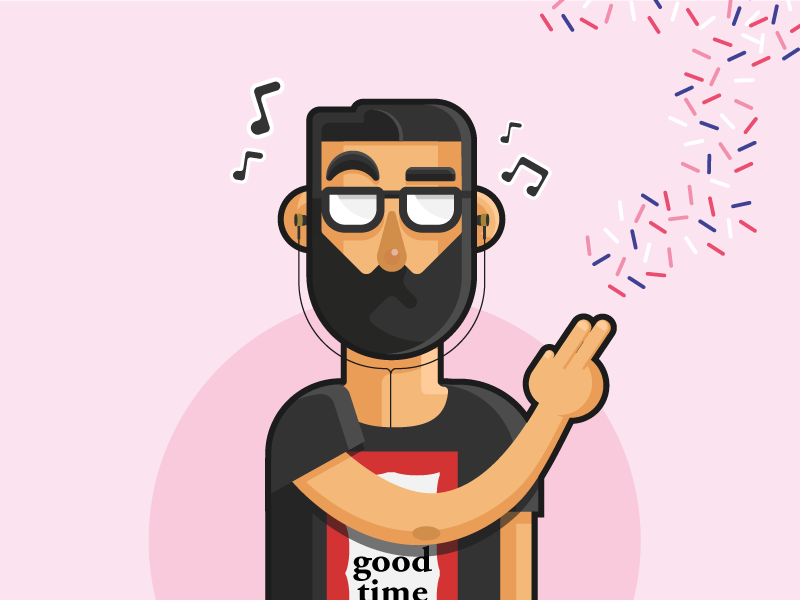Self Portrait by Christian on Dribbble