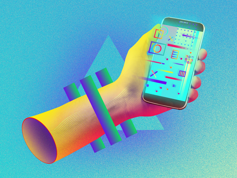 Cell Phone by andrew henrique on Dribbble