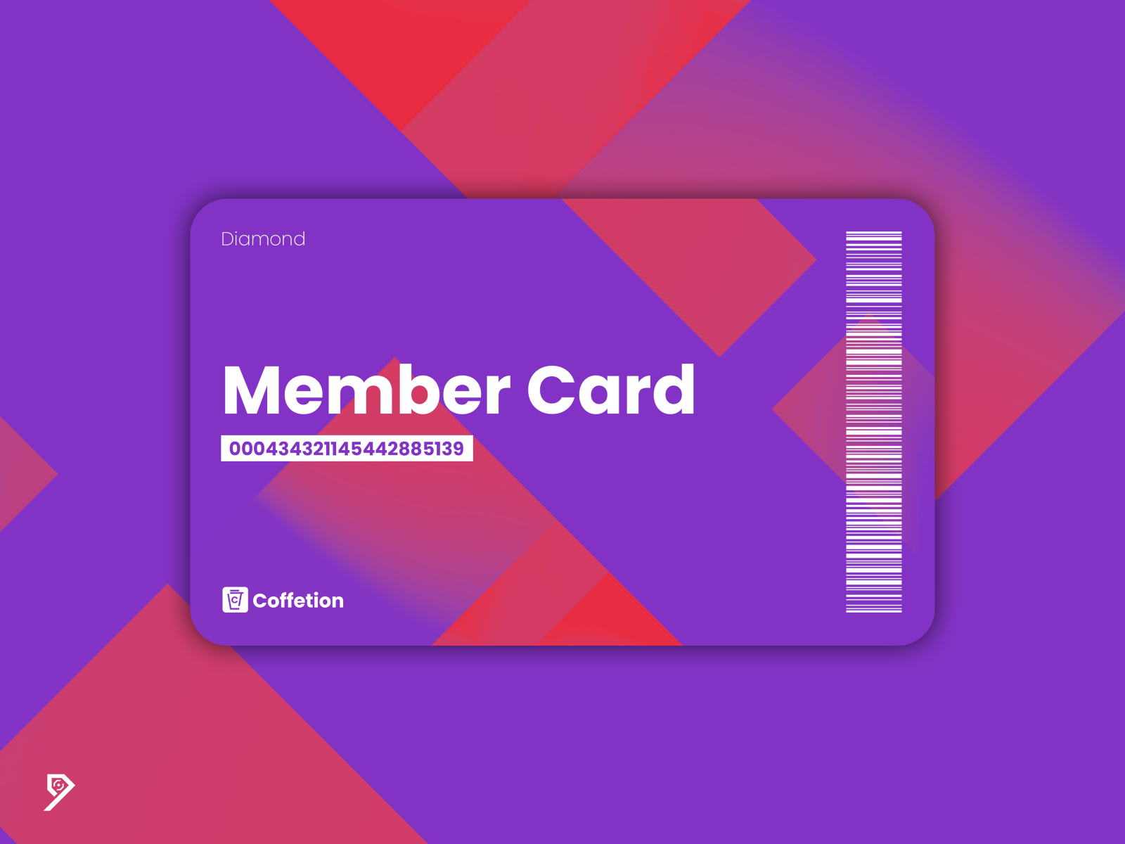 Member Card Design by Poulsën on Dribbble