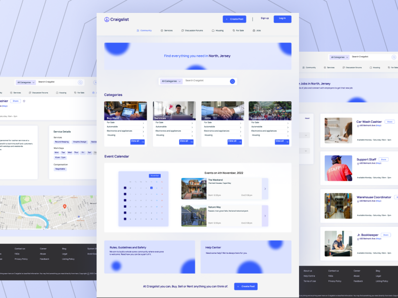 Craigslist Redesign by Noble C. Ugorji on Dribbble