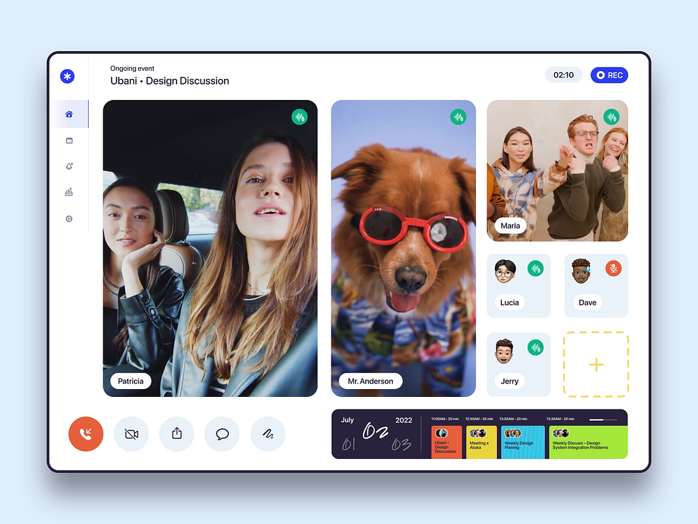 Browse thousands of Video Conference images for design inspiration ...