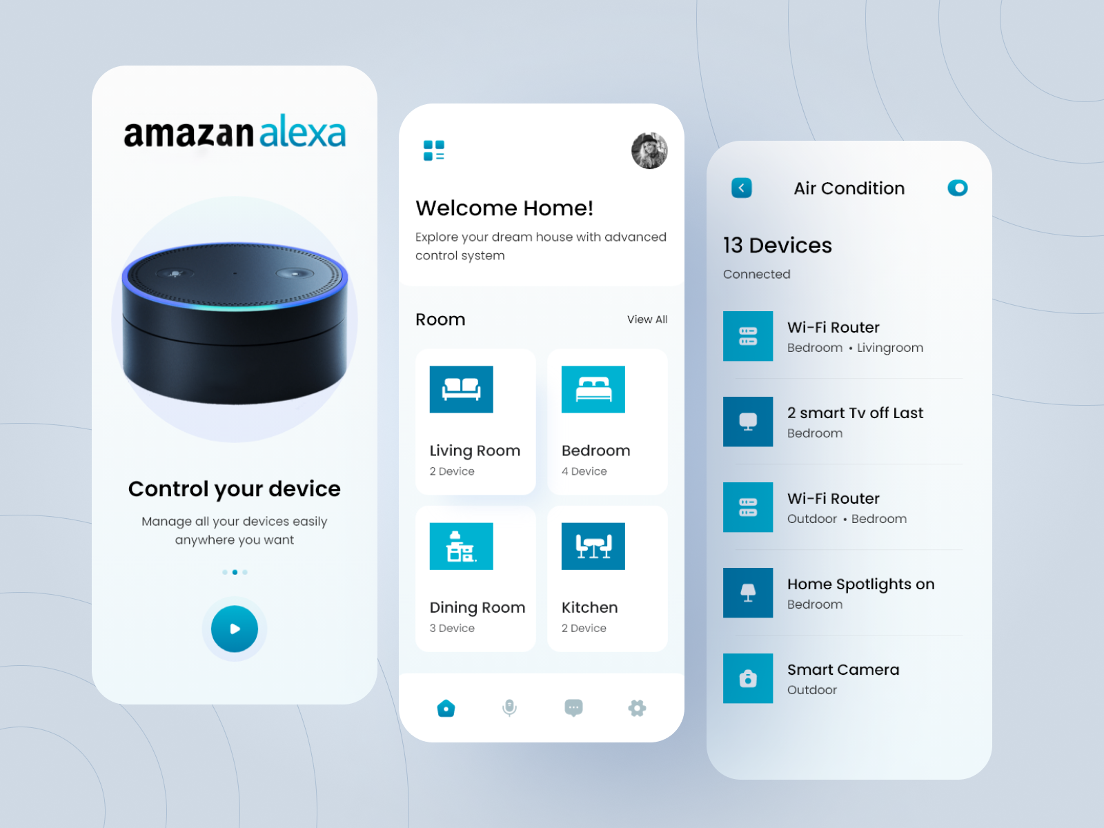 Amazan Alexa App by Secure Infotech on Dribbble