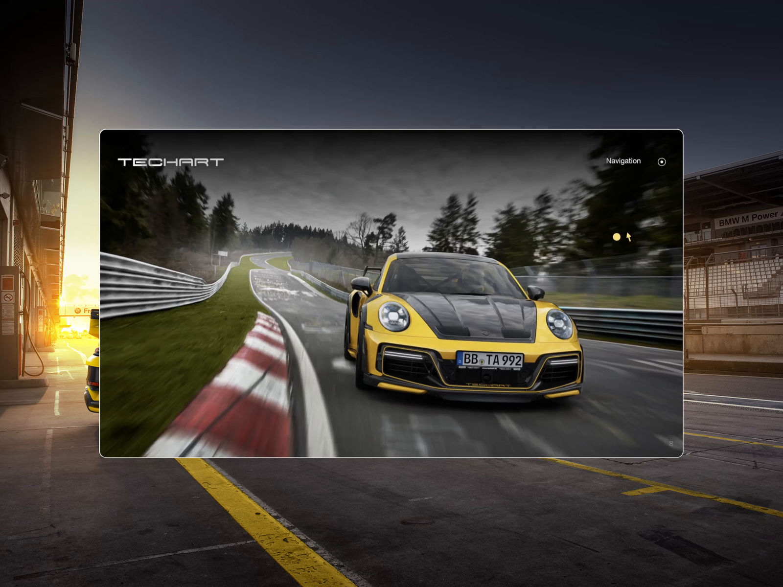 TECHART GTstreet R — Sportscar digital brand experience by Norman ...