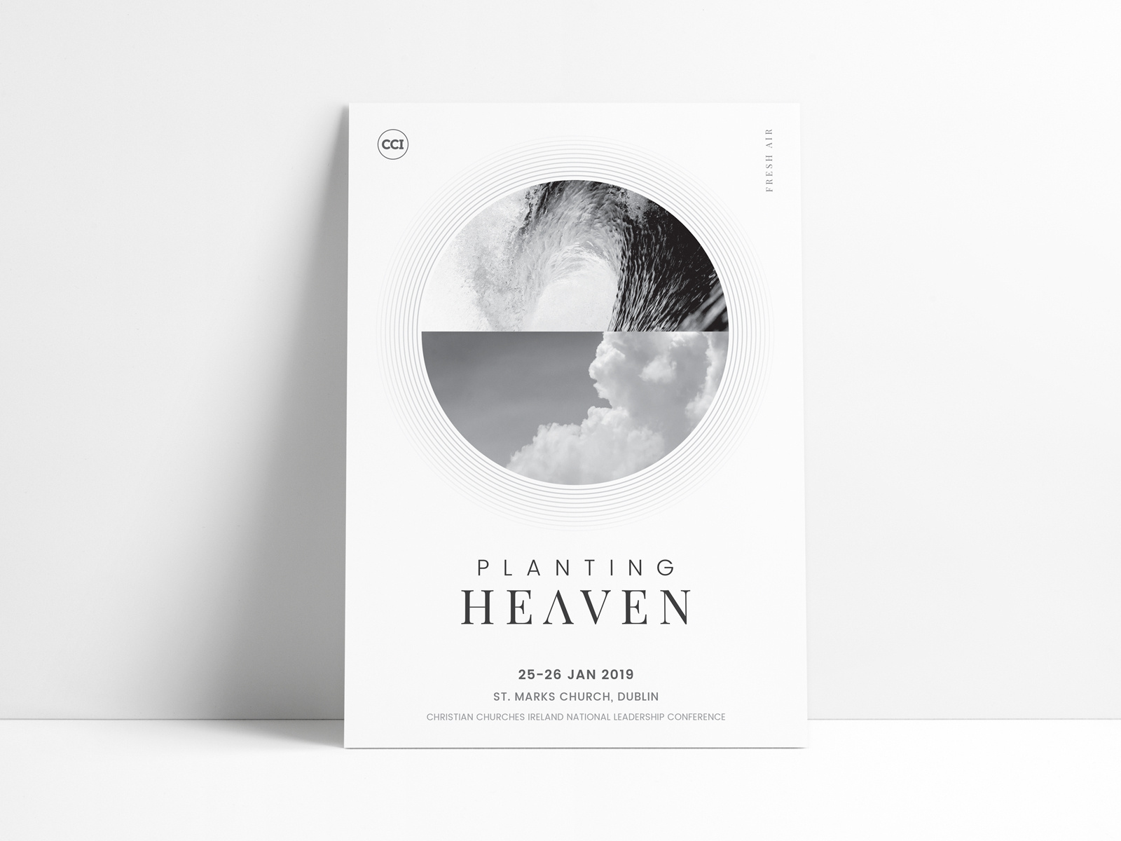 Planting Heaven Conference Poster by Stephen Costello on Dribbble