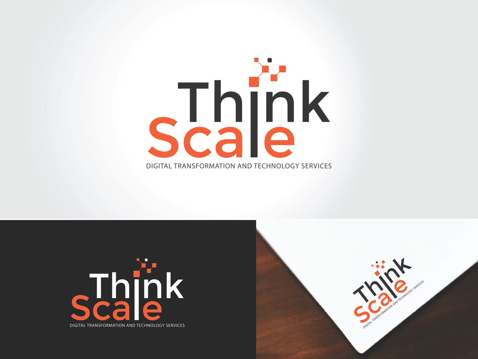 Think Scale - A Digital Transformation & Technology Logo design by ...