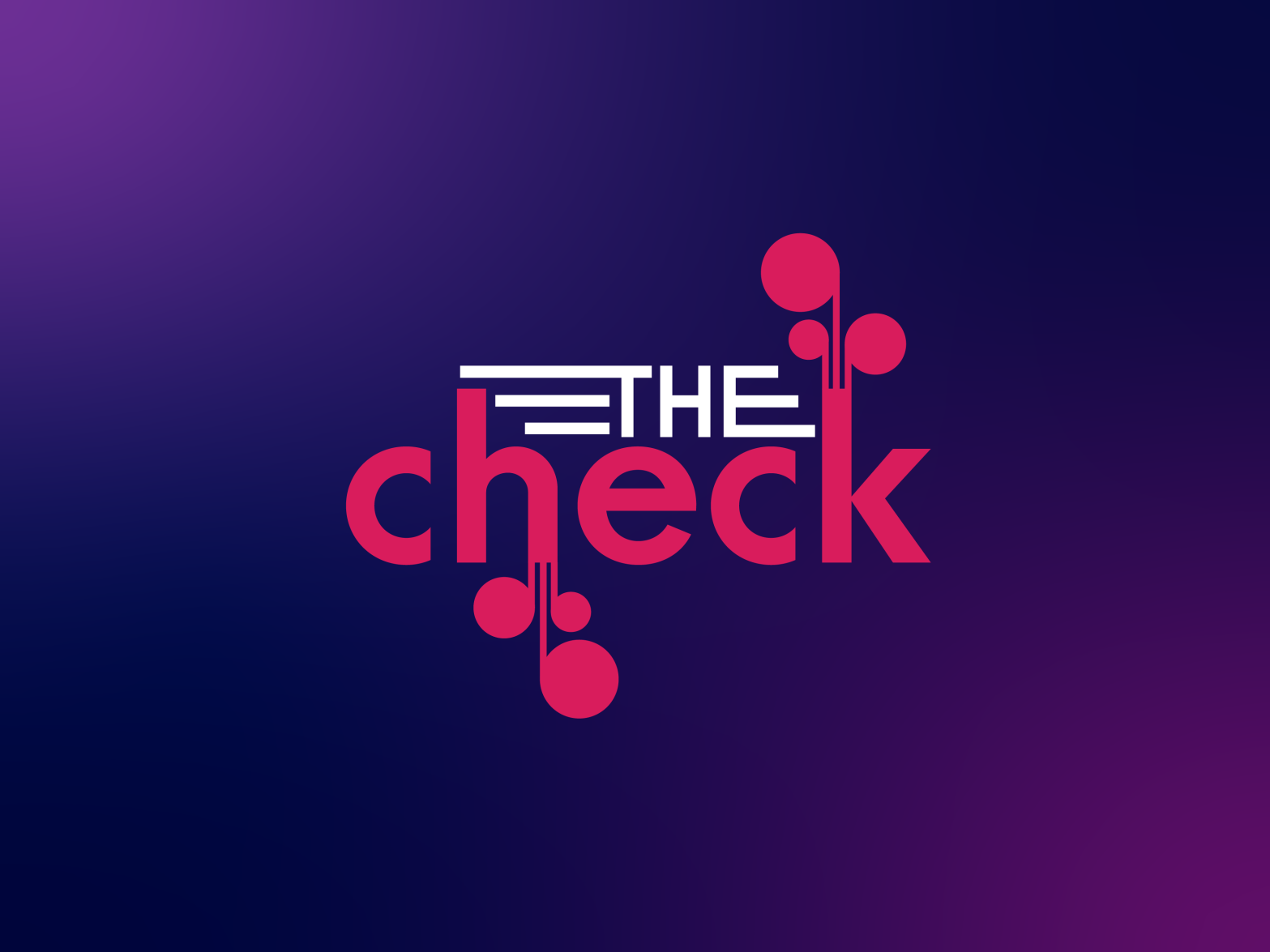 The Check - A Creative Text Design by Unika Infocom® on Dribbble