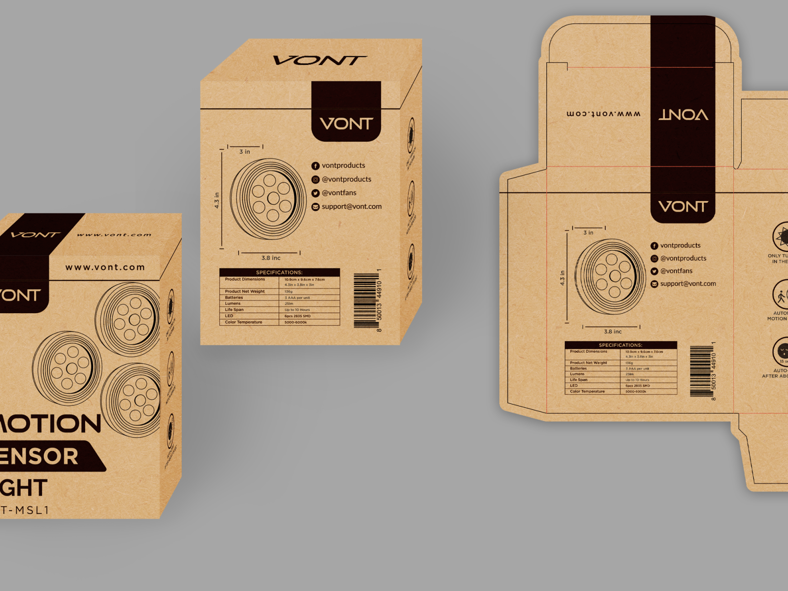 Packaging | Vont by Marielle Penafiel on Dribbble