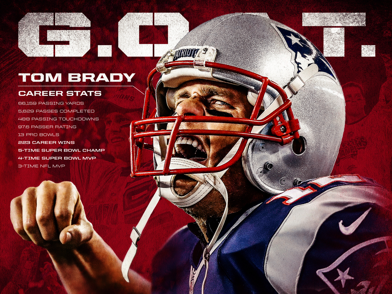 Tom Brady by Brad Lefeld on Dribbble