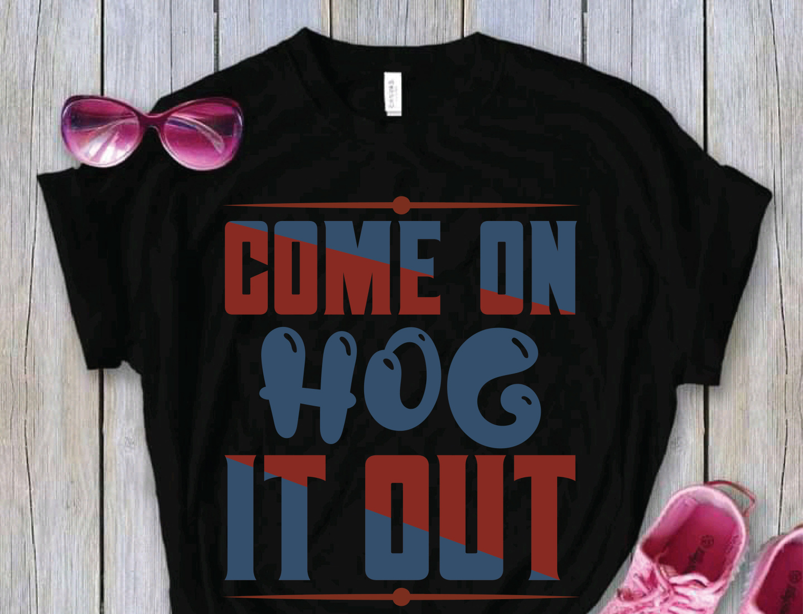 Come on hog it out by Bayazid on Dribbble