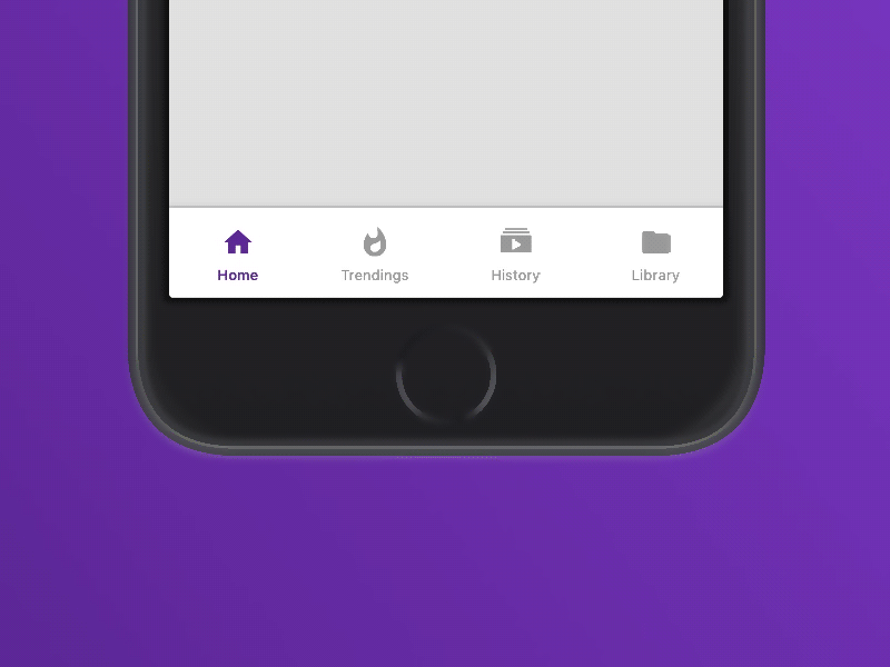Bottom bar orientation by Rodrigo Chiesa ⚡️ on Dribbble