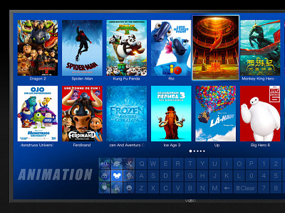 vizio TV UI Design by Gapper on Dribbble