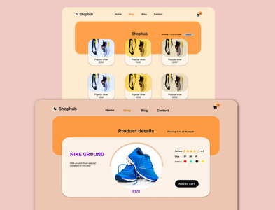 Shophub by Rakib Hassan Tonmoy on Dribbble