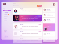Dashboard by uixNinja on Dribbble