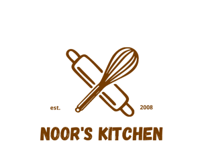 Noor's Kitchen Logo by Detyani Putri Asyafri on Dribbble