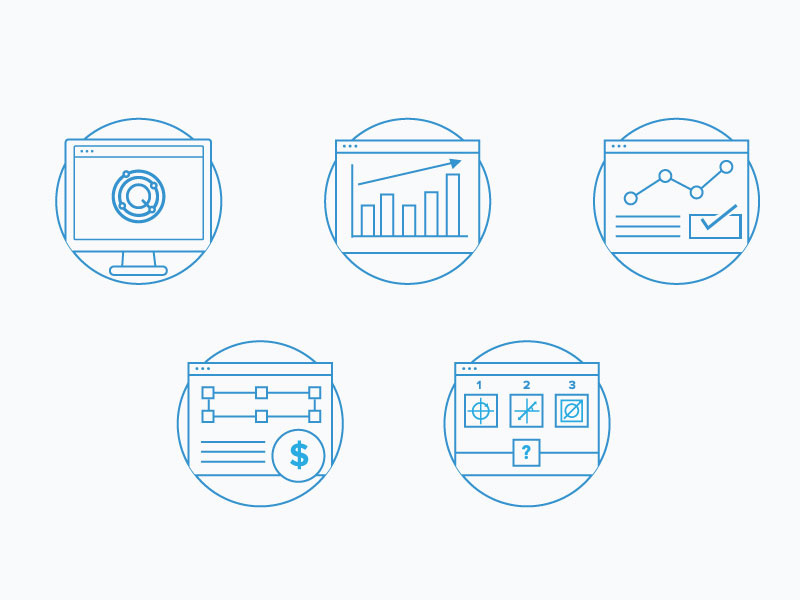 Web Icons by Melissa Tan for VLT Labs on Dribbble