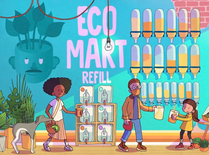 Refill Store by Ben Scruton on Dribbble