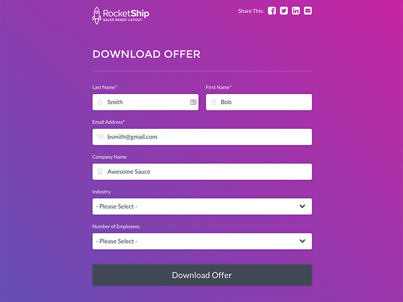 Purple Form by Christopher G. Mathieu on Dribbble