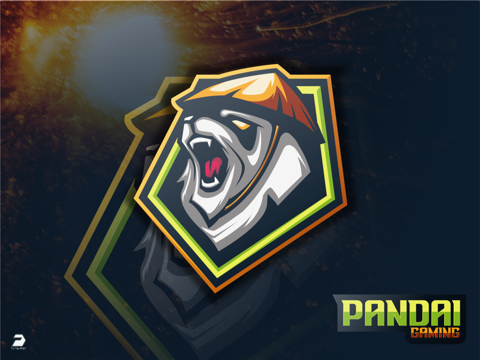 PANDAI GAMING by creativooo_design on Dribbble