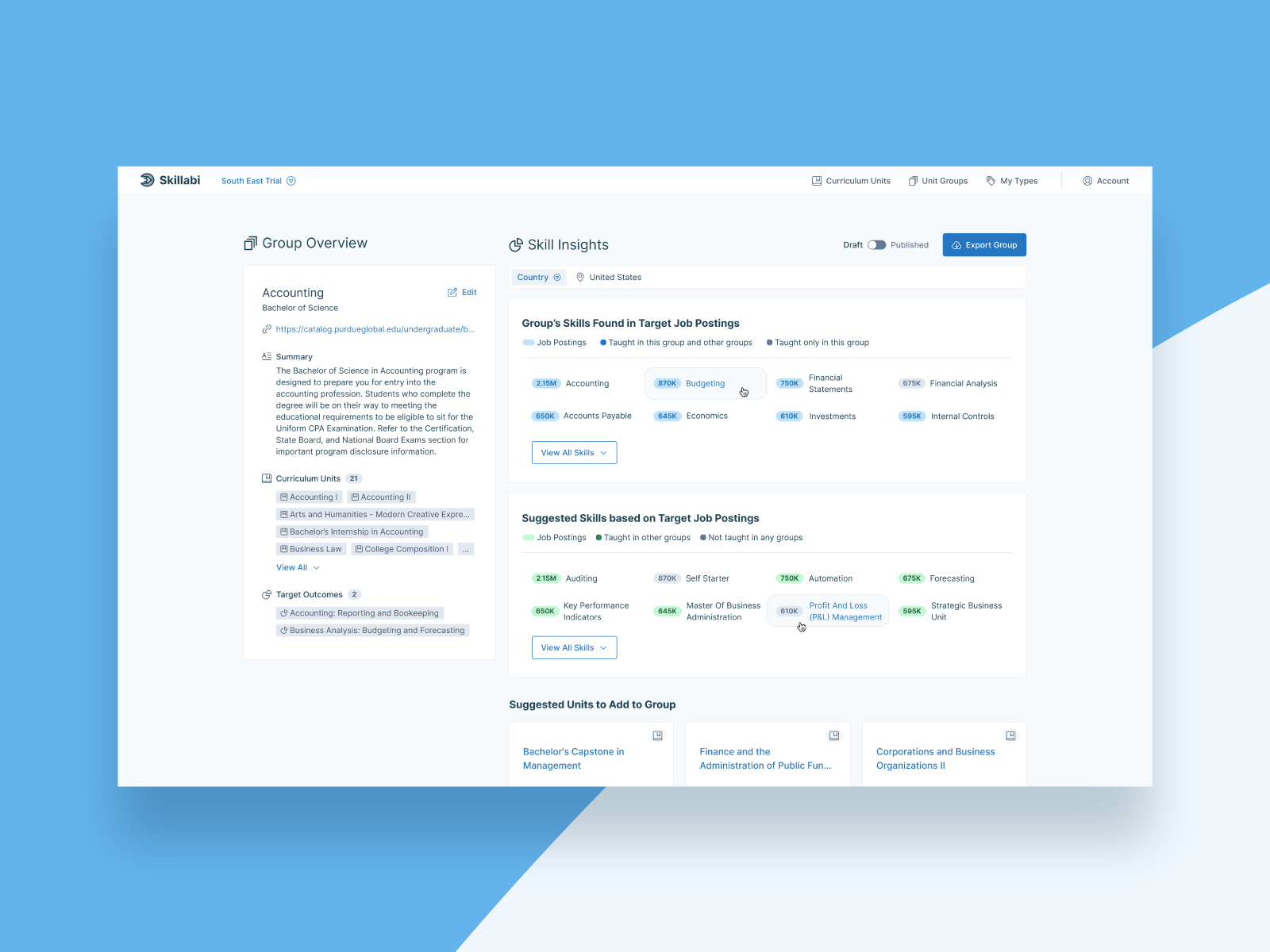 Program Overview Page by Jason Oliveira on Dribbble