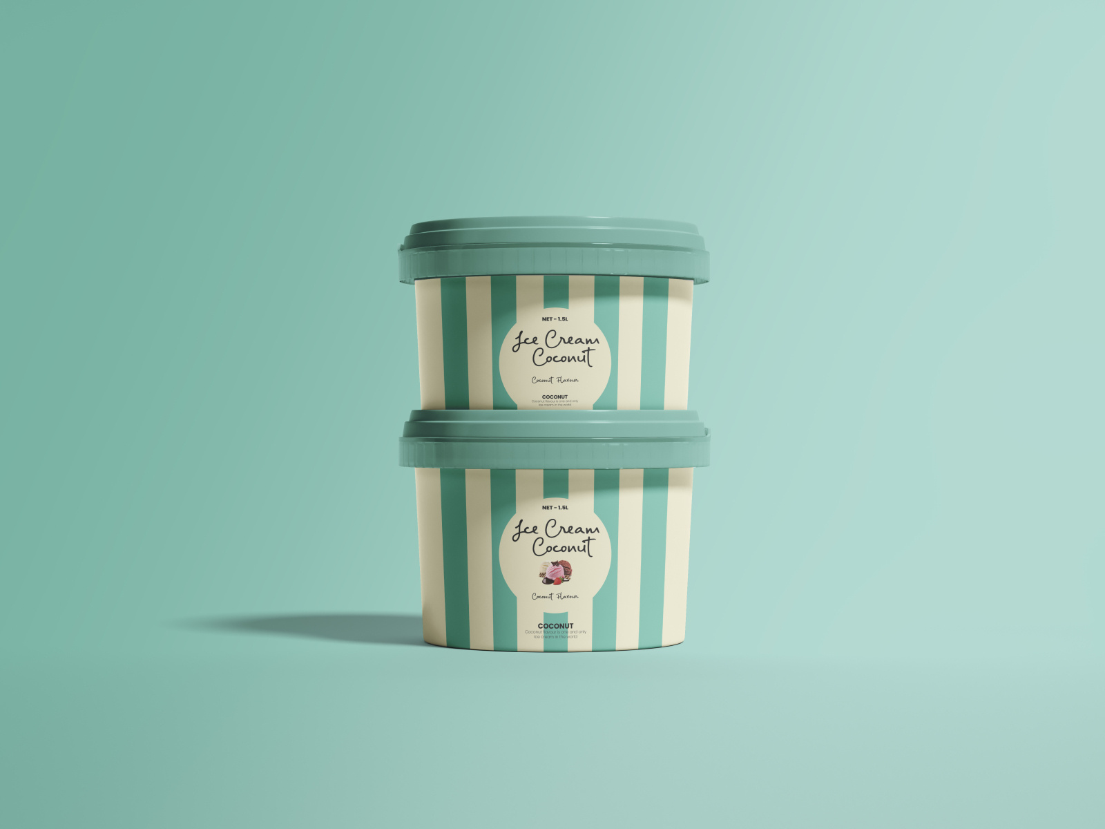 Ice Cream Package Design by Simply Design on Dribbble