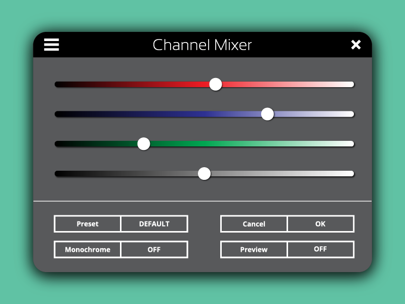 Color Picker Widget for DailyUI 060. by Arden Hanna on Dribbble