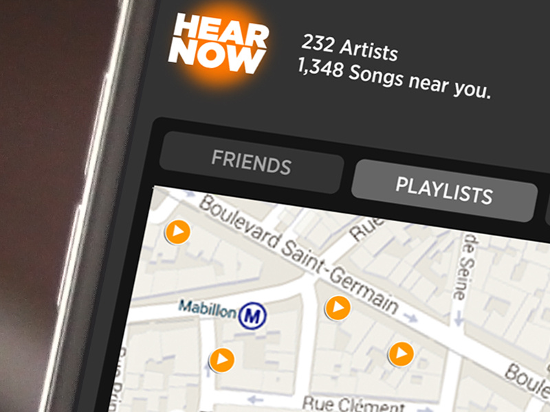 Hear Now iPhone App by Joanna Ellis on Dribbble