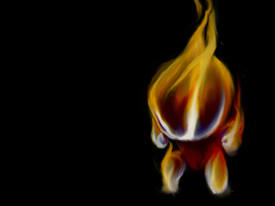 Fire Imp by Benjamin Rennich on Dribbble