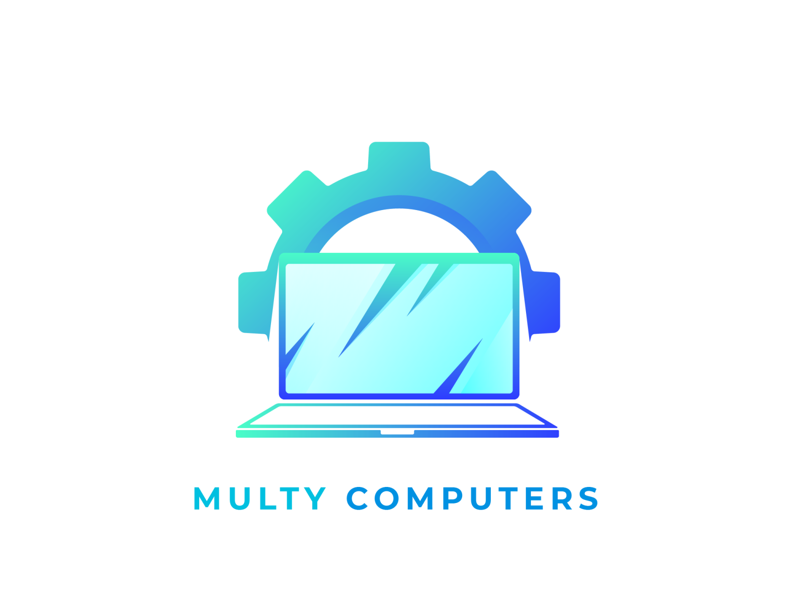 Multy Computers Logo by Abubakar Shahid on Dribbble