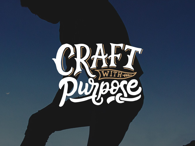 Craft With Purpose by Weape Studio on Dribbble