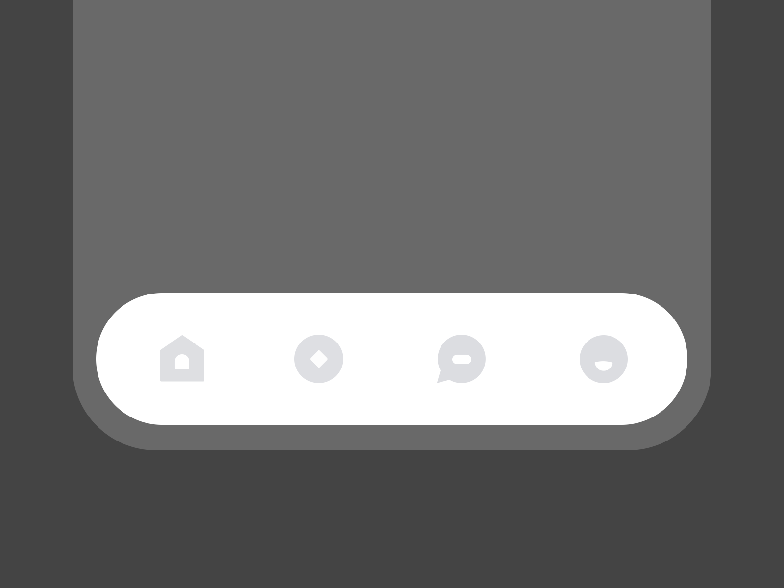Tab bar animation by Shiny on Dribbble