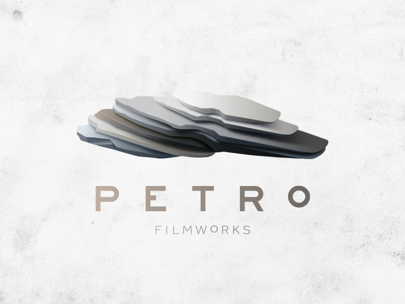 Petro Filmworks Logo Design by Tugba Ozcan on Dribbble