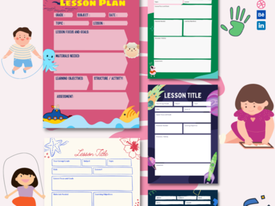 Lesson plan design | Lesson title | Lesson planner design by Robin's ...