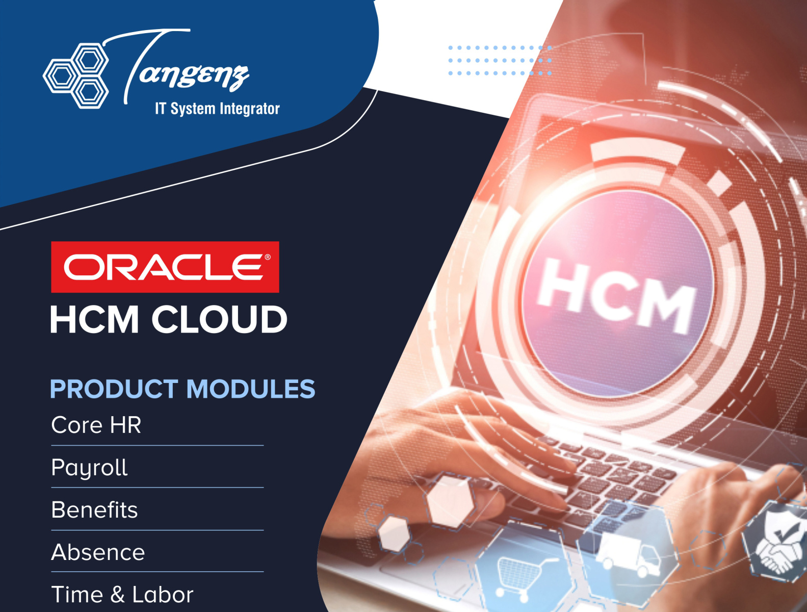 Oracle Cloud HCM Infographic by Richard Grayson on Dribbble
