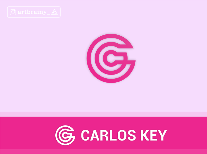 LOGO LETTER C CARLOS KEY by artbrainy_ on Dribbble