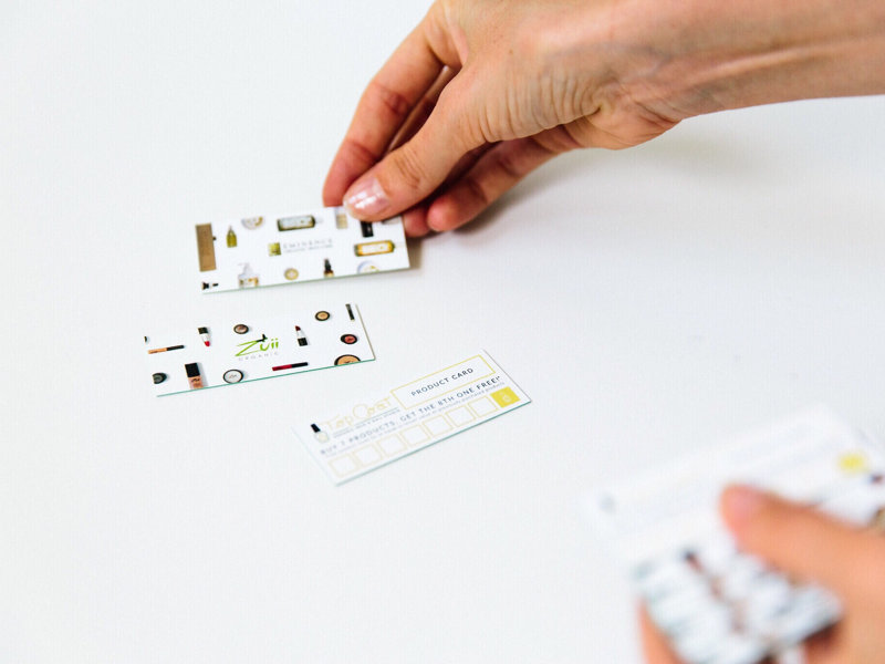 Product Punch Card Design by Long Live Simple on Dribbble