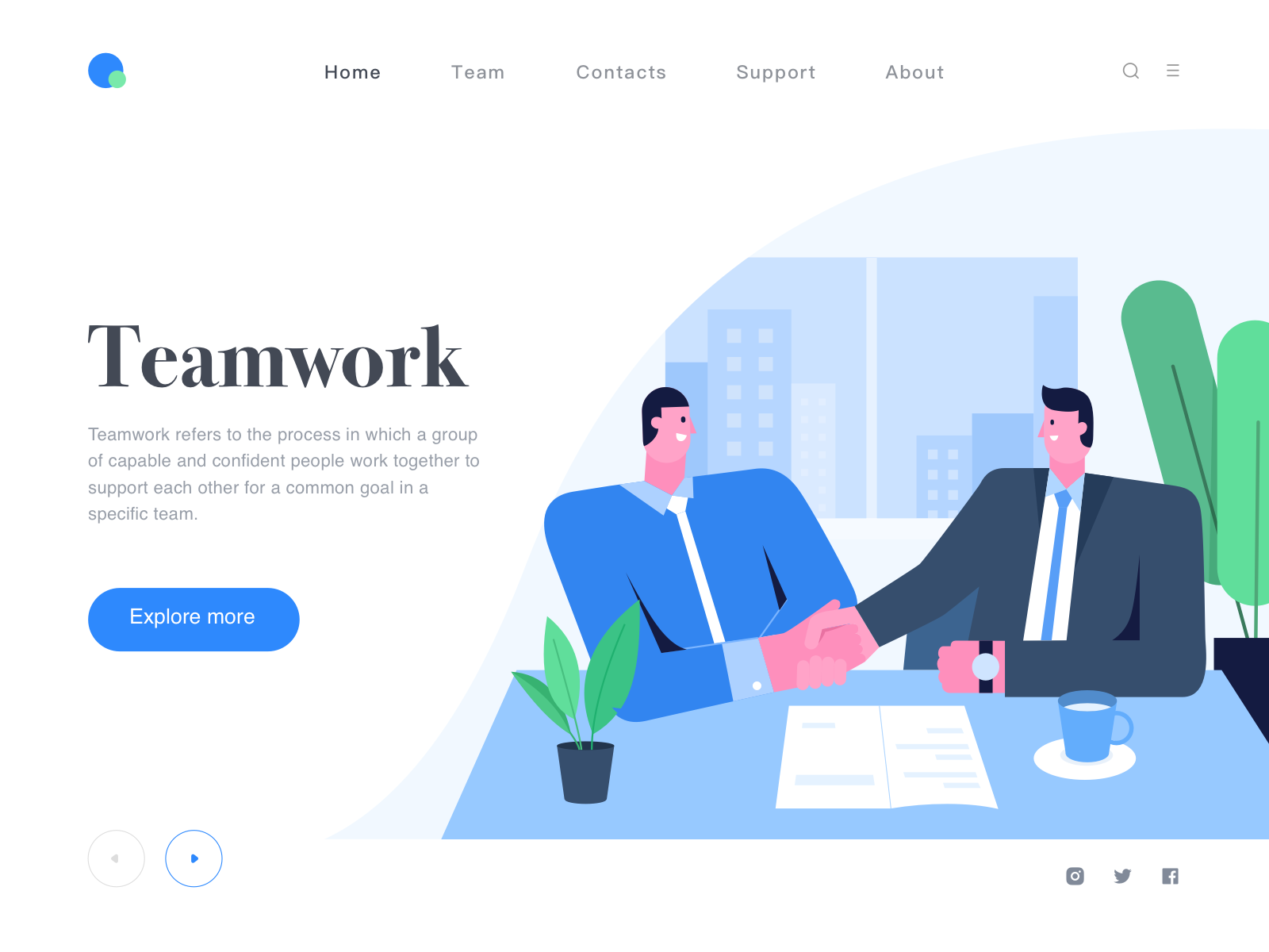 Teamwork by Maorimol on Dribbble