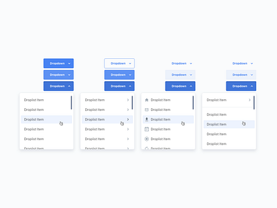 Dropdown - New Version by trai25 on Dribbble