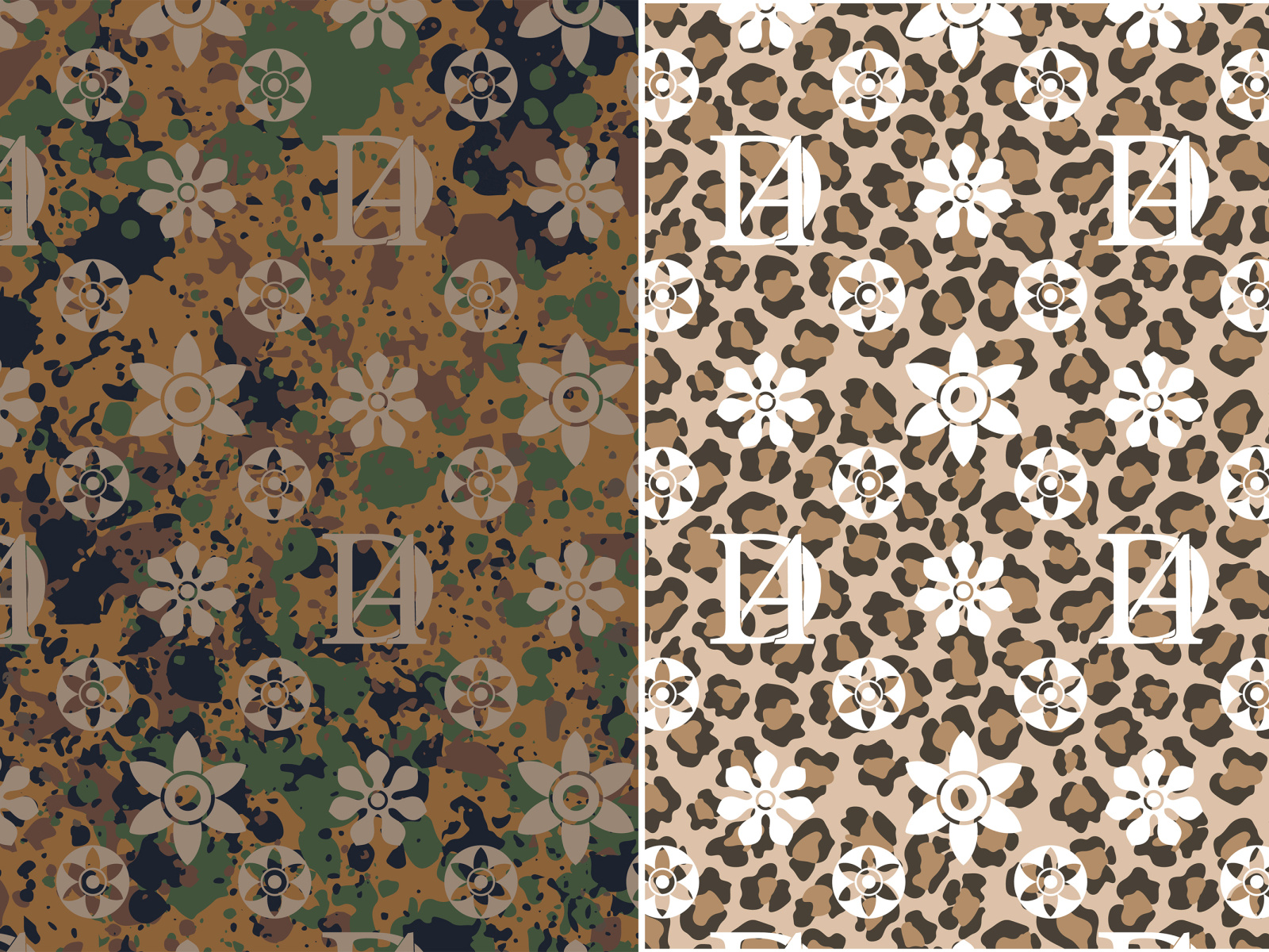 Vector Logo Pattern by NUR UDDIN on Dribbble