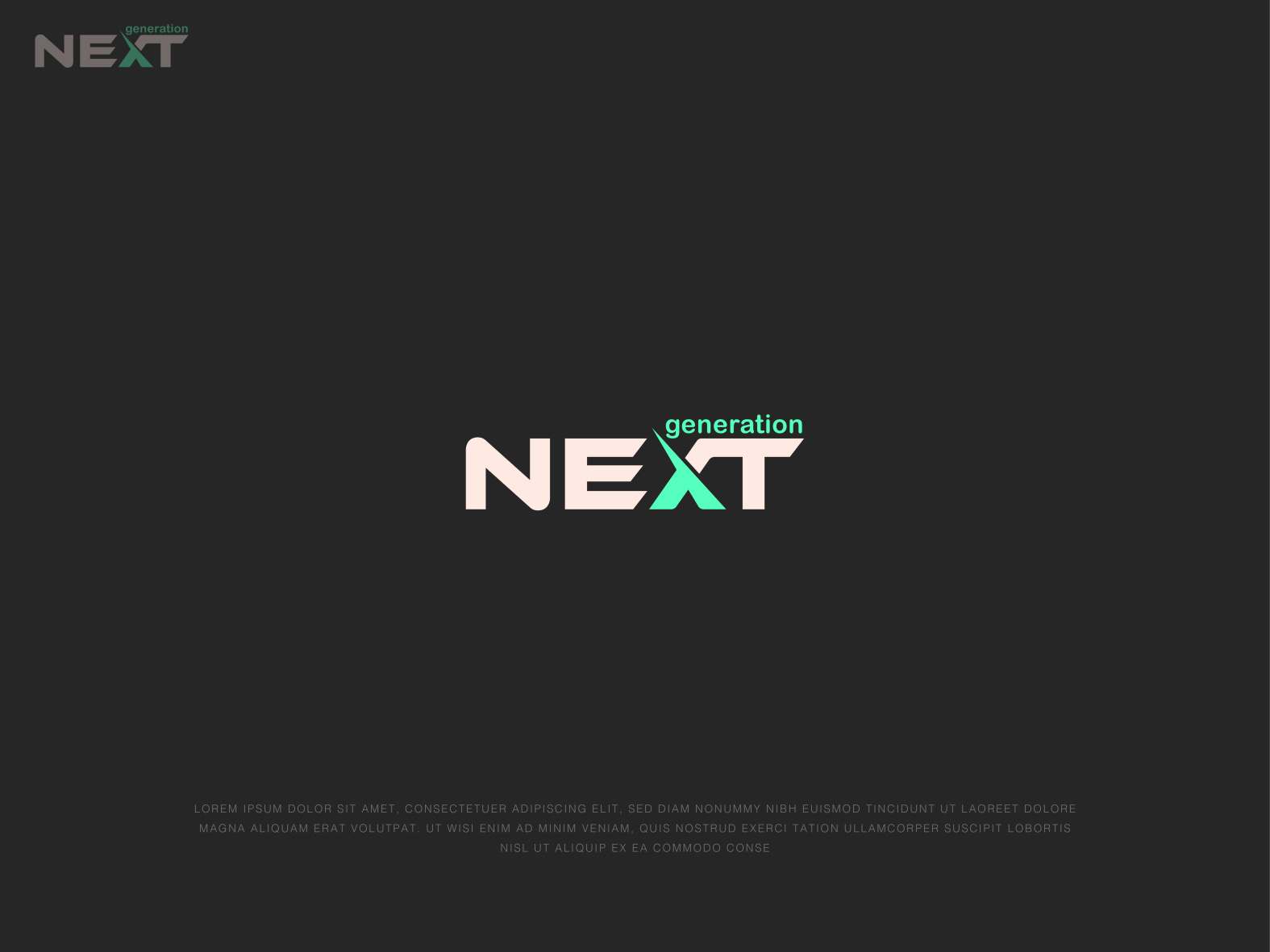 NEXT Generation Logo Project by Imran Hasan on Dribbble