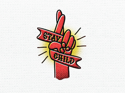 Stay Child by Vladimir Anosov on Dribbble
