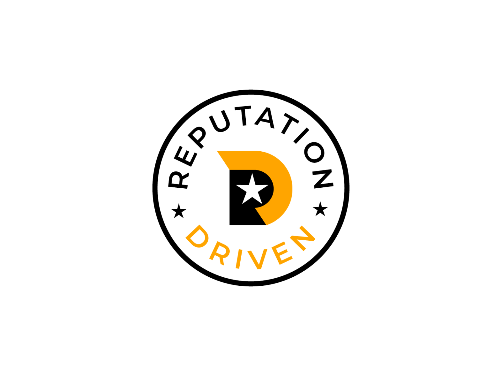 reputation driven logo by Shahabul Alam on Dribbble