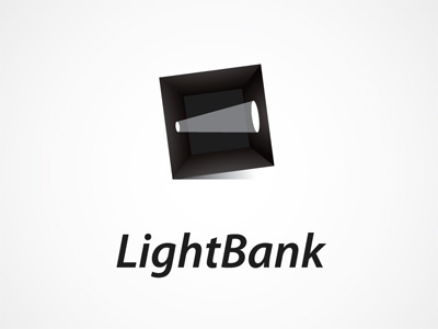 Logo for Film Production Company LightBank © by Irakli Ioakim Topuria ...