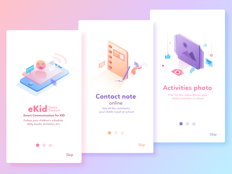 Walkthrough UI by Pit Studio on Dribbble